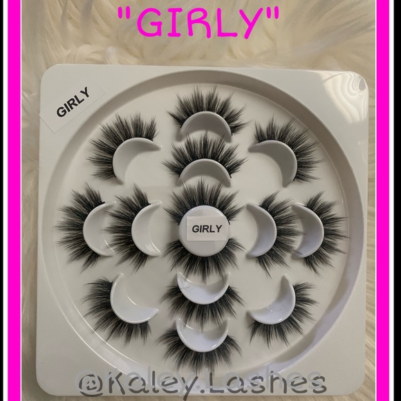 Makeup | 7 Pairs Eyelashes Girly | Poshmark